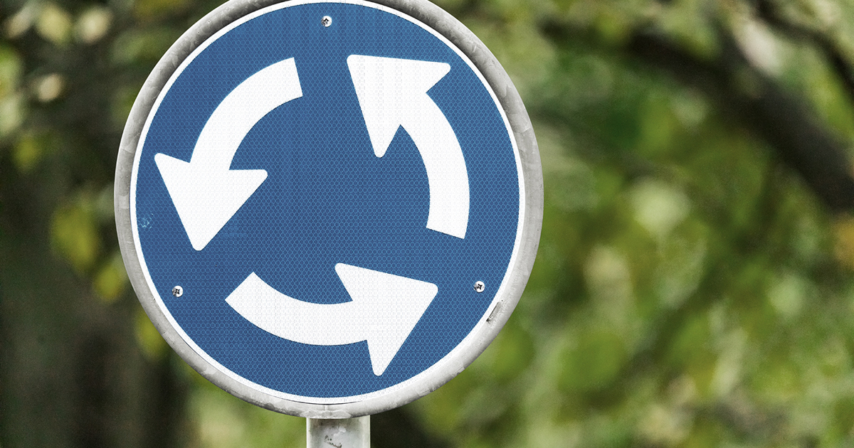 Fahren im Kreisel – so gehts durch den Kreisverkehr | BFU