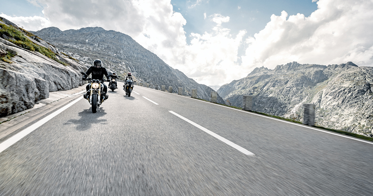 Motorrad fahren: sicher unterwegs mit dem Töff | BFU